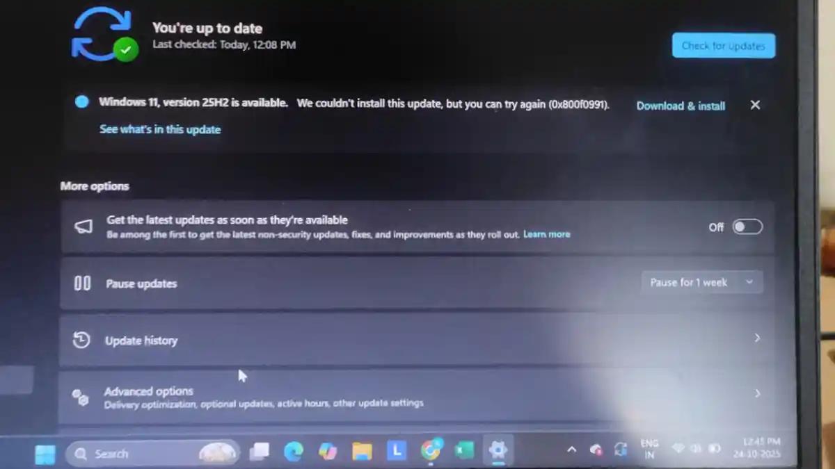 Fix Windows 11 Update Error 0x800f0991 in 25H2 – WMCN